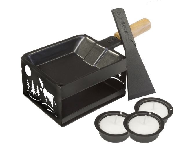 Heidi Cheese Line Mini Raclette Set Crazy Cow | Swiss Finest