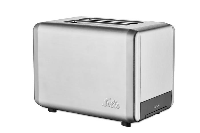 Solis Toaster Steel 8002 | Swiss Finest