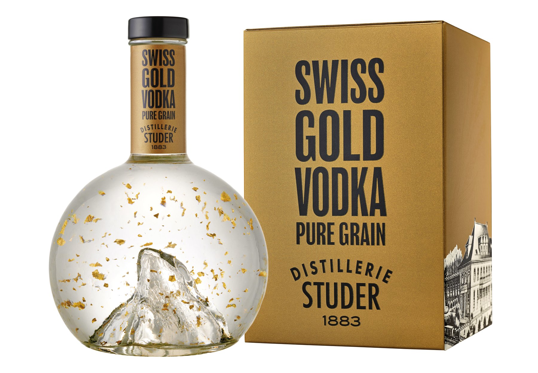 Studer Swiss Gold Vodka 0,7 l | Swiss Finest