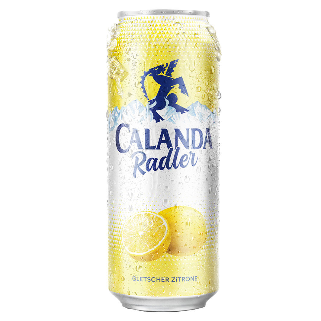 Calanda Bier Radler 2.0% Dose 0,5 l | Swiss Finest